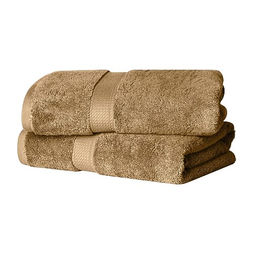 Click here for Superior 100 Egyptian Cotton 2-Pc Bath Towel Set -... prices