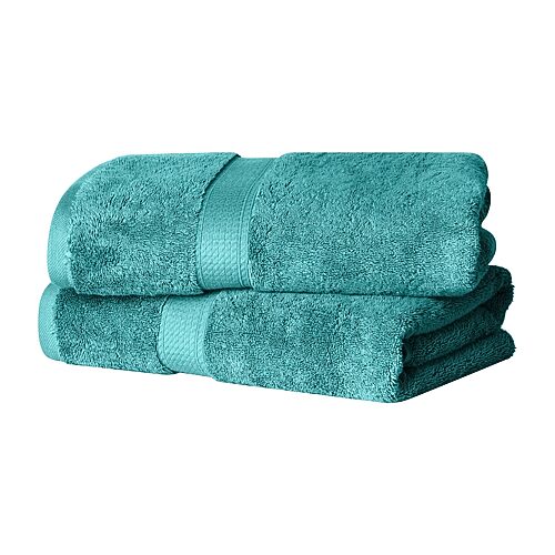 Click here for Superior 100 Egyptian Cotton 2-Pc Bath Towel Set -... prices