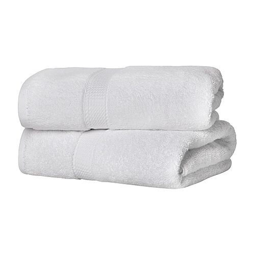Click here for Superior 100 Egyptian Cotton 2-Pc Bath Towel Set -... prices