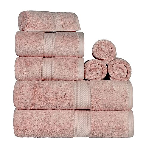 Click here for Superior Egyptian Cotton 8-Pc. Towel Set - Muted M... prices