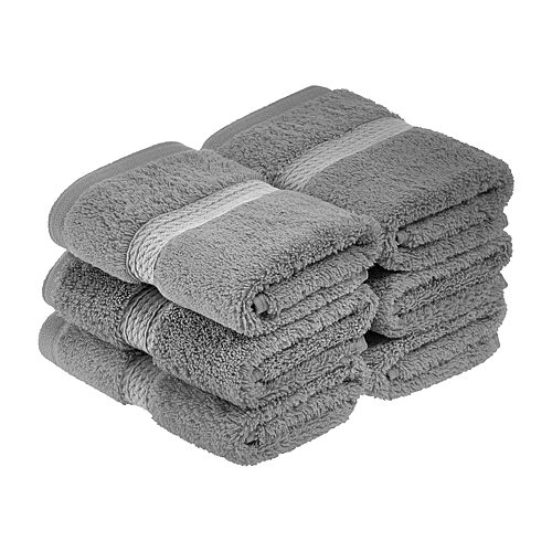 Click here for Superior 100 Egyptian Cotton 6-Pc Face Towel Set -... prices