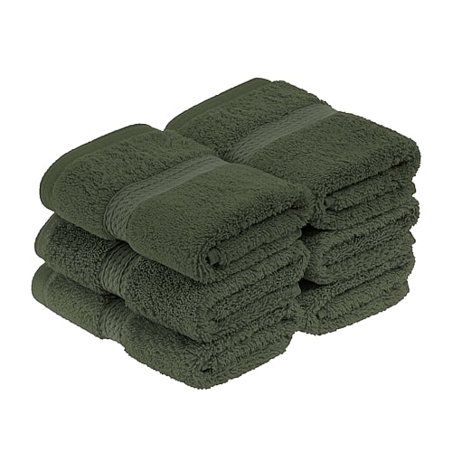 Click here for Superior 100 Egyptian Cotton 6-Pc Face Towel Set -... prices