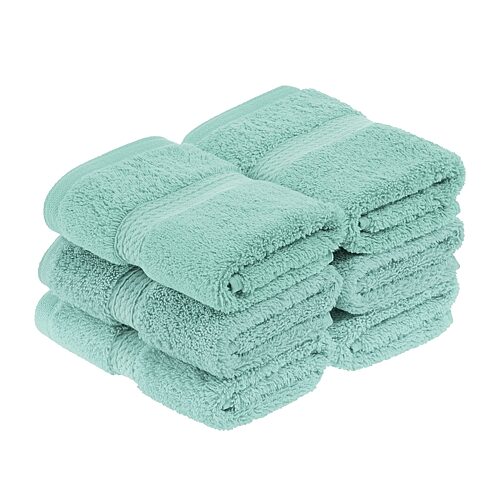 Click here for Superior 100 Egyptian Cotton 6-Pc Face Towel Set -... prices