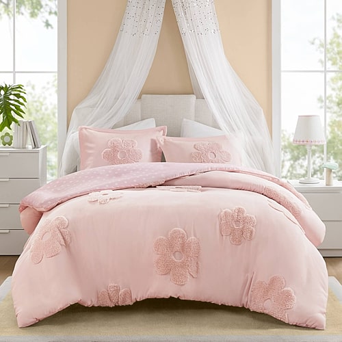 Click here for Intelligent Design Gracie Floral Reversible 2-Pc.... prices