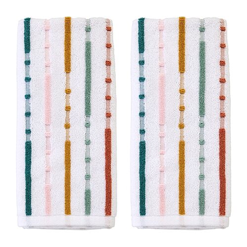 Click here for Saturday Knight Modesto Stripe 2-pc. Hand Towel  O... prices
