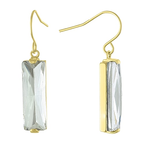 Click here for Sparkle Allure Womens Crystal 24K Gold Over Brass... prices
