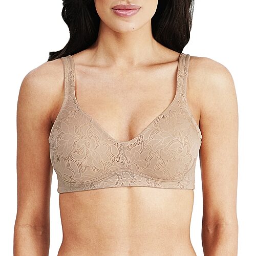 Click here for Dominique Jolie Wireless Jacquard Minimizer Bra -... prices