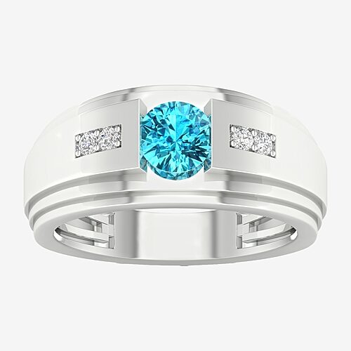 Click here for Mens Diamond Accent Genuine Blue Topaz Sterling Si... prices