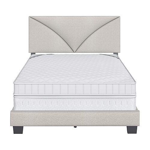 Click here for Cornerstone Upholstered Platform Bed  One Size  Be... prices