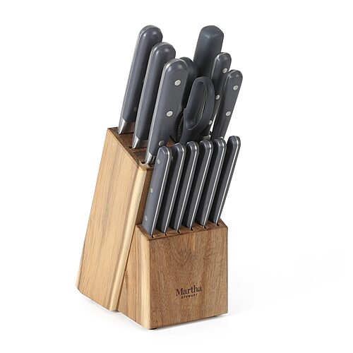 Click here for Martha Stewart Triple Rivet 14-pc. Knife Block Set... prices