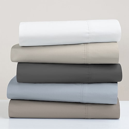 Aireolux 500 Thread Count Ultra-Soft & Silky Lyocell Sheet Set  One Size  White