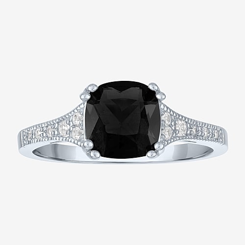 Click here for Gemstone Sterling Silver Cushion Cocktail Ring  7... prices