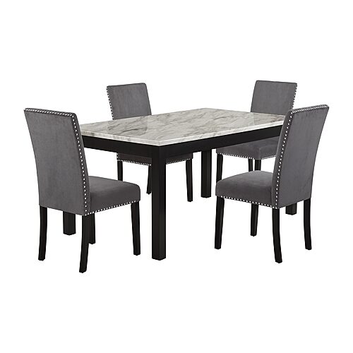 Click here for Celeste 5-pc. Rectangular Dining Set  One Size  Gr... prices
