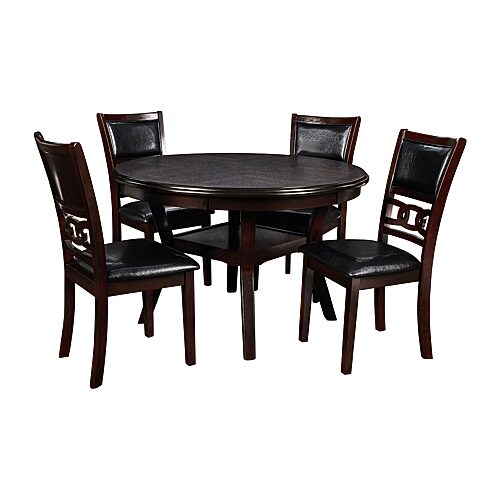Click here for Gia 5-pc. Round Dining Set  One Size  Black prices