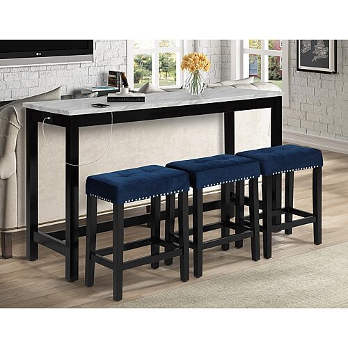 Click here for Celeste 4-pc. Bar Set  One Size  Blue prices