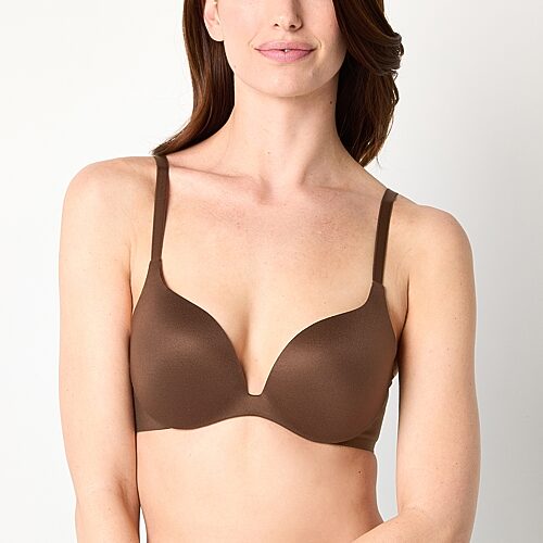 Click here for Ambrielle Plunge T-Shirt Bra  C  Brown prices
