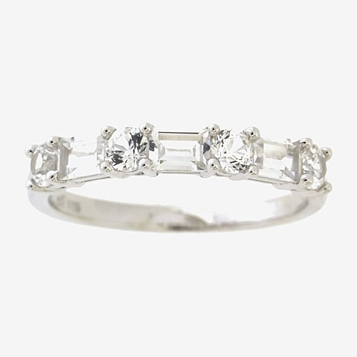 Click here for Womens 2.5MM Lab Created White Sapphire Sterling S... prices