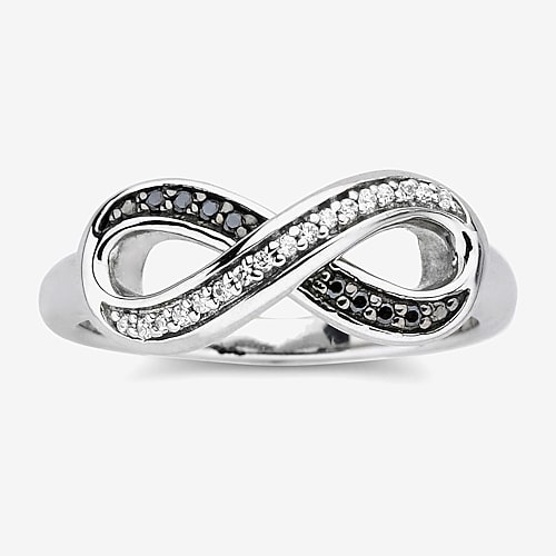 Click here for Infinite Promise 1/10 CT.T.W. Color-Enhanced Black... prices