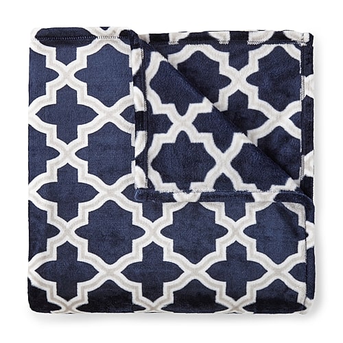 Click here for Home Expressions Velvet Plush Blanket  One Size  B... prices