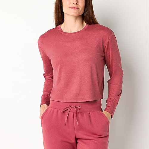 Click here for Xersion Womens Everyday Crew Neck Long Sleeve T-Sh... prices