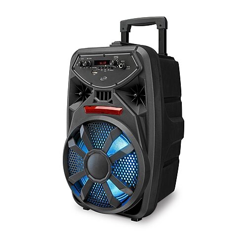 iLive ISB380B Bluetooth Speaker System - Black - 70 Hz to 10 kHz - Battery Rechargeable - USB