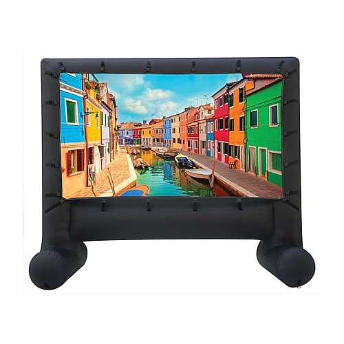 Gpx 10 Viewing Area Portable Inflatable Projector Screen  PJSO1404