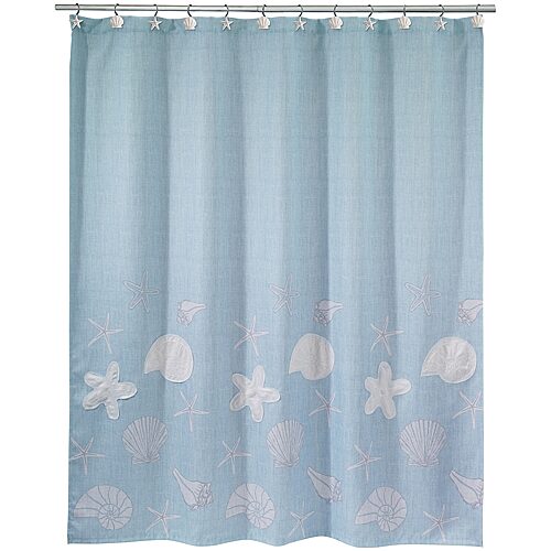 Click here for Avanti Sequin Shells Shower Curtain prices
