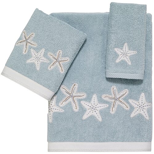 Click here for Avanti Sequin Shells Beachy Cotton Hand Towel  16... prices