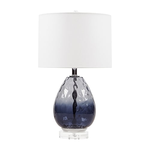 Click here for Urban Habitat Borel Omebre Glass Table Lamp  One S... prices