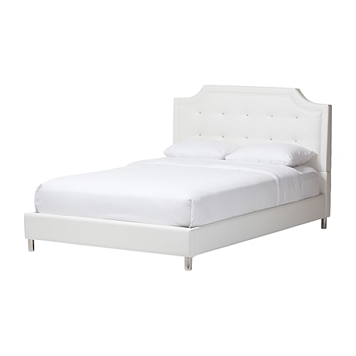 Click here for Carlotta Full Bed  One Size  White prices