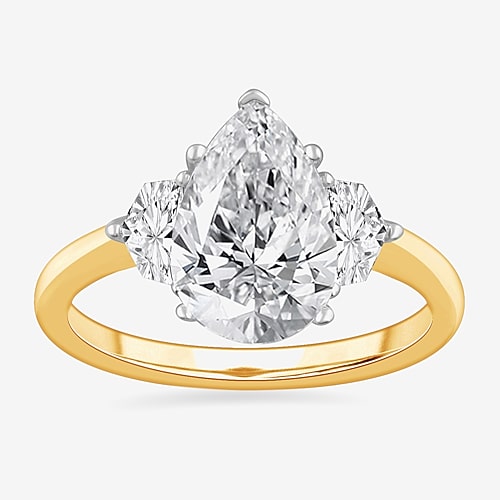 Click here for (G-H / Si1-Si2) Womens 3 1/2 CT. T.W Lab Grown Whi... prices