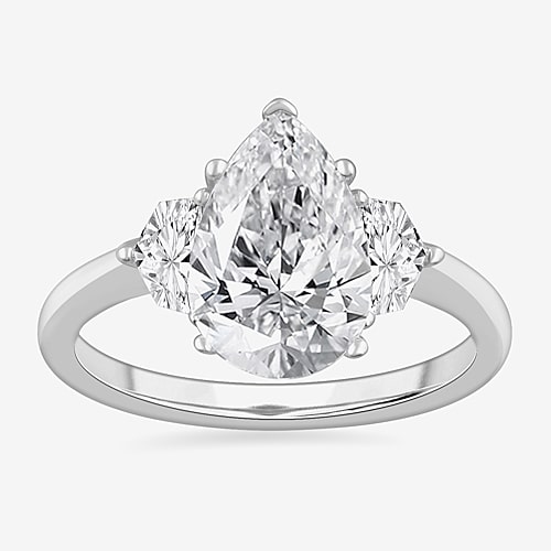 Click here for (G-H / Si1-Si2) Womens 3 1/2 CT. T.W Lab Grown Whi... prices