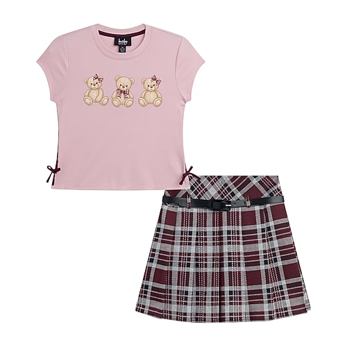 Click here for Byer California Girls 2-pc. Skirt Set  Small  Pink prices