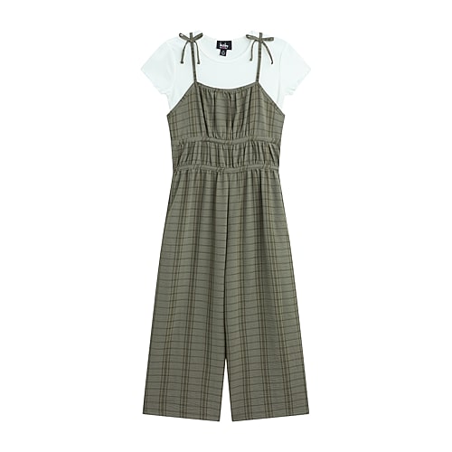 Click here for Byer California Girls Jumpsuit Set  Large  Green prices