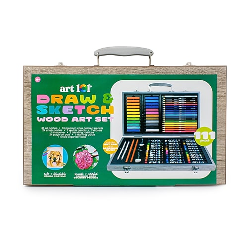 Click here for Art 101 Drawing  Sketching Doodle Wood Art Set  11... prices