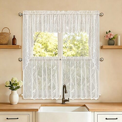 Click here for Sweet Home Collection Songbird 5-pc. Rod Pocket Ki... prices