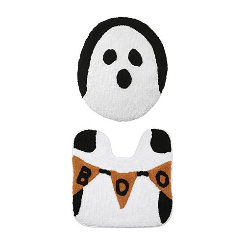 Click here for Avanti Ghost Boo 2-pc. Bath Rug Set  One Size  Bla... prices