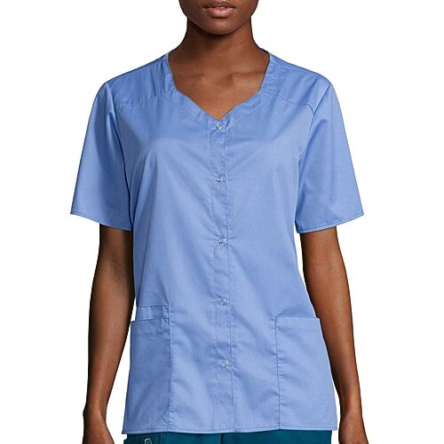 Click here for Wink Wonderwork 200 Snap Front Womens Plus Tag Fre... prices