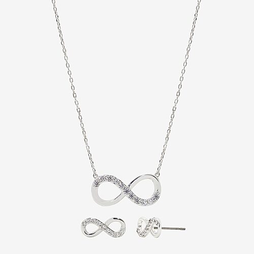Click here for Sparkle Allure Womens Cubic Zirconia Pure Silver O... prices