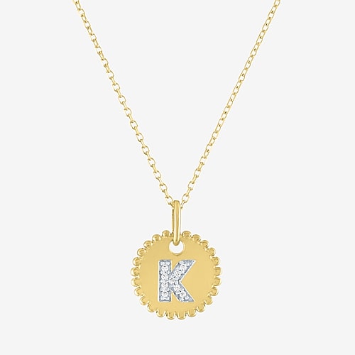 Click here for Diamond Addiction Intial Womens Diamond Accent Nat... prices