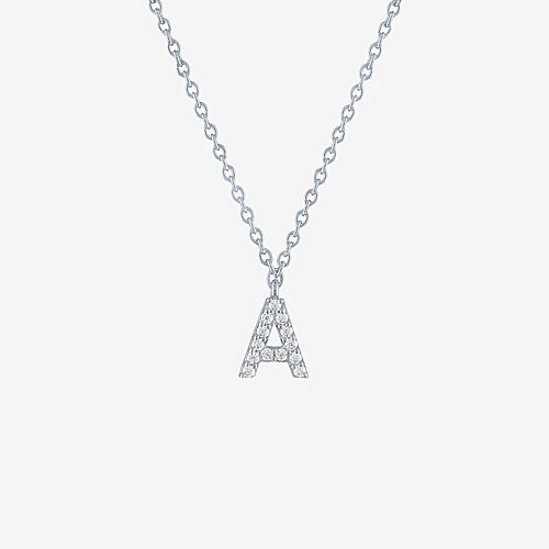 Click here for Lab-Grown (G-H / SI2-I1) Diamond Accent Initial Pe... prices