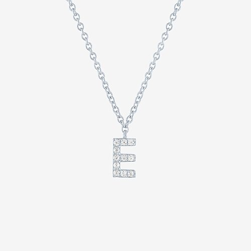 Click here for Lab-Grown (G-H / SI2-I1) Diamond Accent Initial Pe... prices