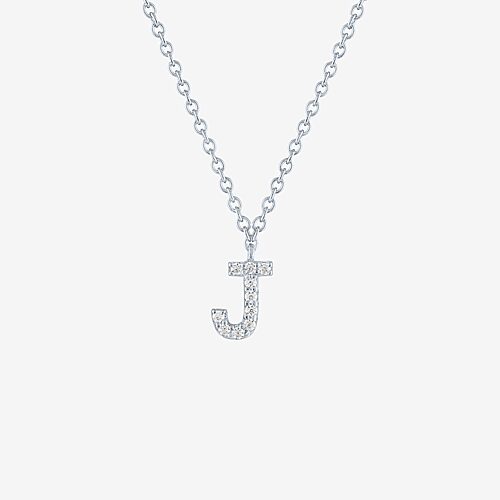Click here for Lab-Grown (G-H / SI2-I1) Diamond Accent Initial Pe... prices