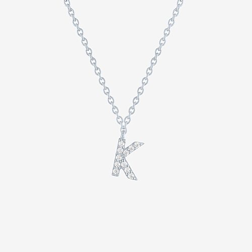 Click here for Lab-Grown (G-H / SI2-I1) Diamond Accent Initial Pe... prices