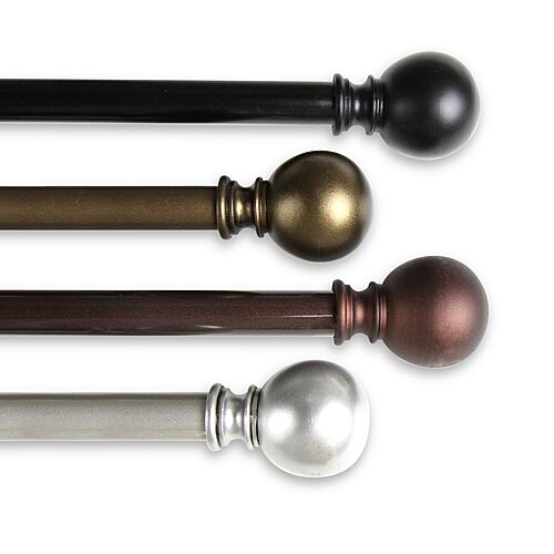 Click here for Rod Desyne Luna 5/8 IN Adjustable Curtain Rod  One... prices