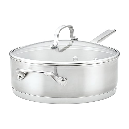Click here for KitchenAid 3-Ply Stainless Steel 4.5-qt. Saute Pan... prices
