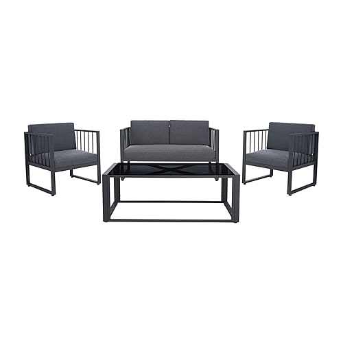 Click here for Holyoke 4PC Living Set - Grey prices