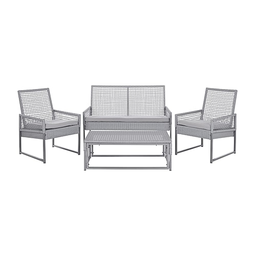 Safavieh Shawmont 7-pc. Conversation Set Cushioned  One Size  Gray