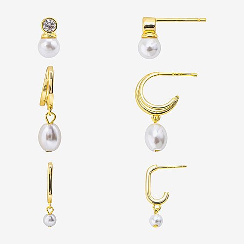 Click here for Silver Reflections Womens Cubic Zirconia 10K Gold... prices