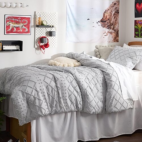 Click here for Bedsure Comforter Set-Solid-Embroidery Comforter S... prices